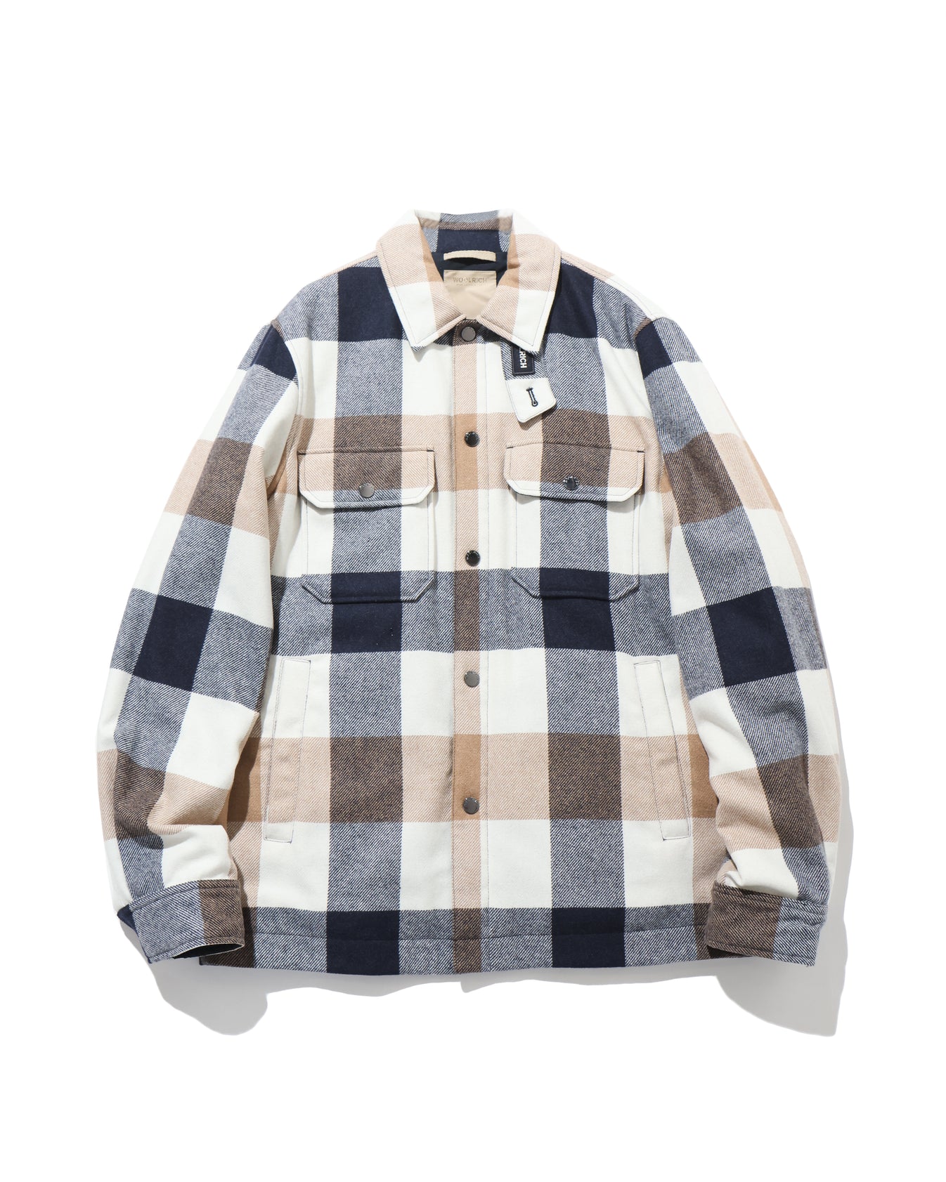 WOOL CHECK ALASKAN SHIRT JACKET – TIME AFTER TIME