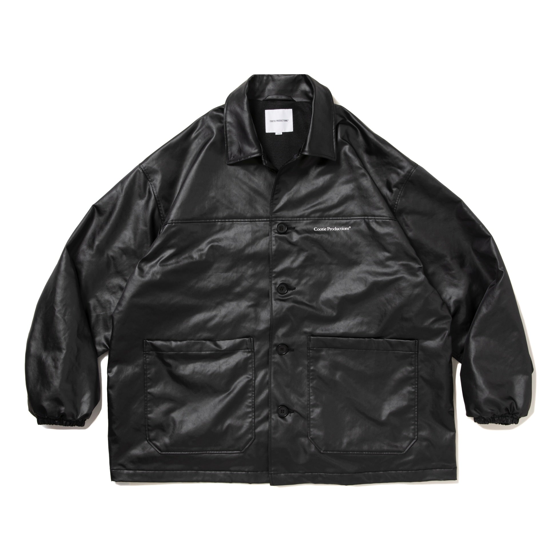 Damp Coated Satin Car Coat – TIME AFTER TIME