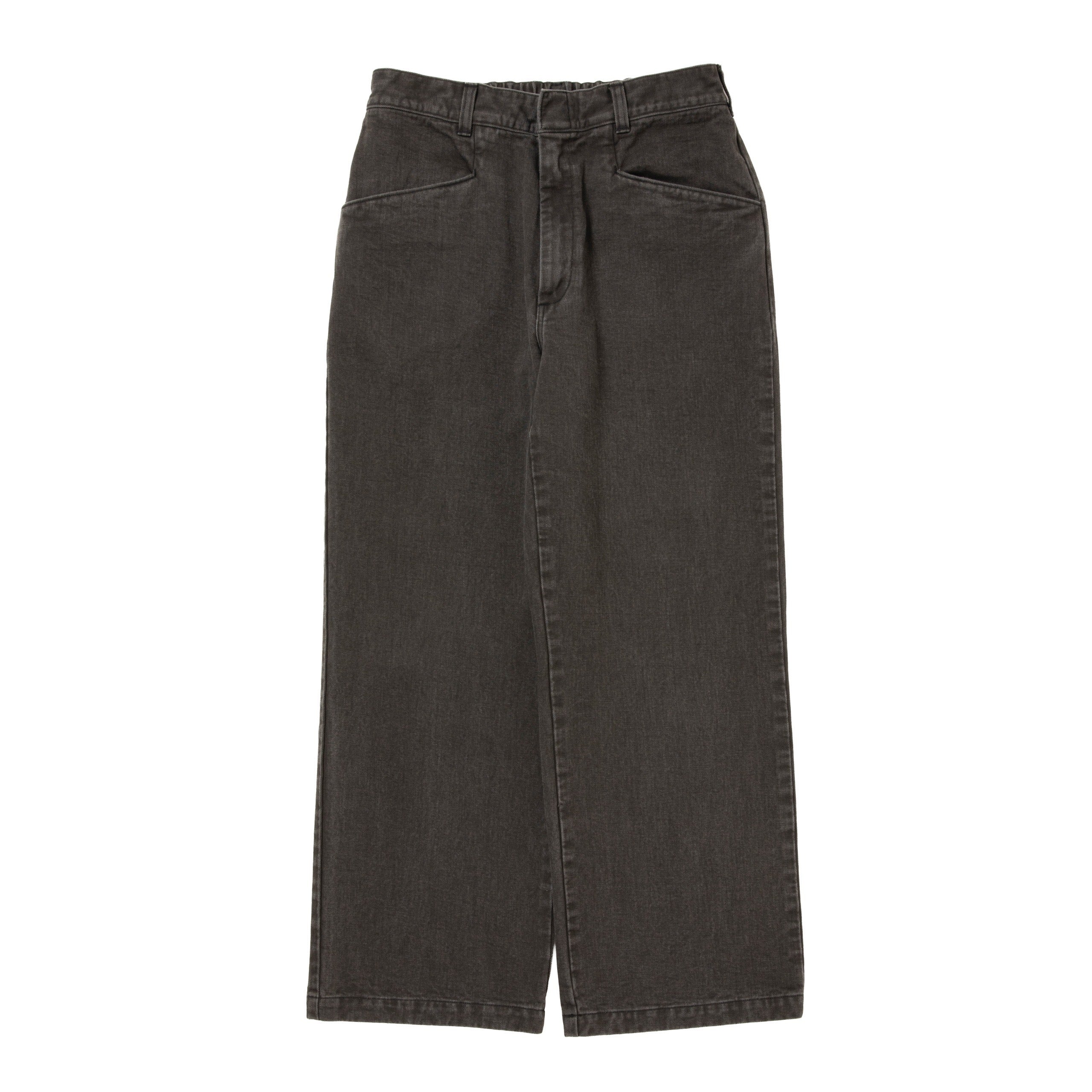 Color Denim Square Leg Easy Trousers – TIME AFTER TIME