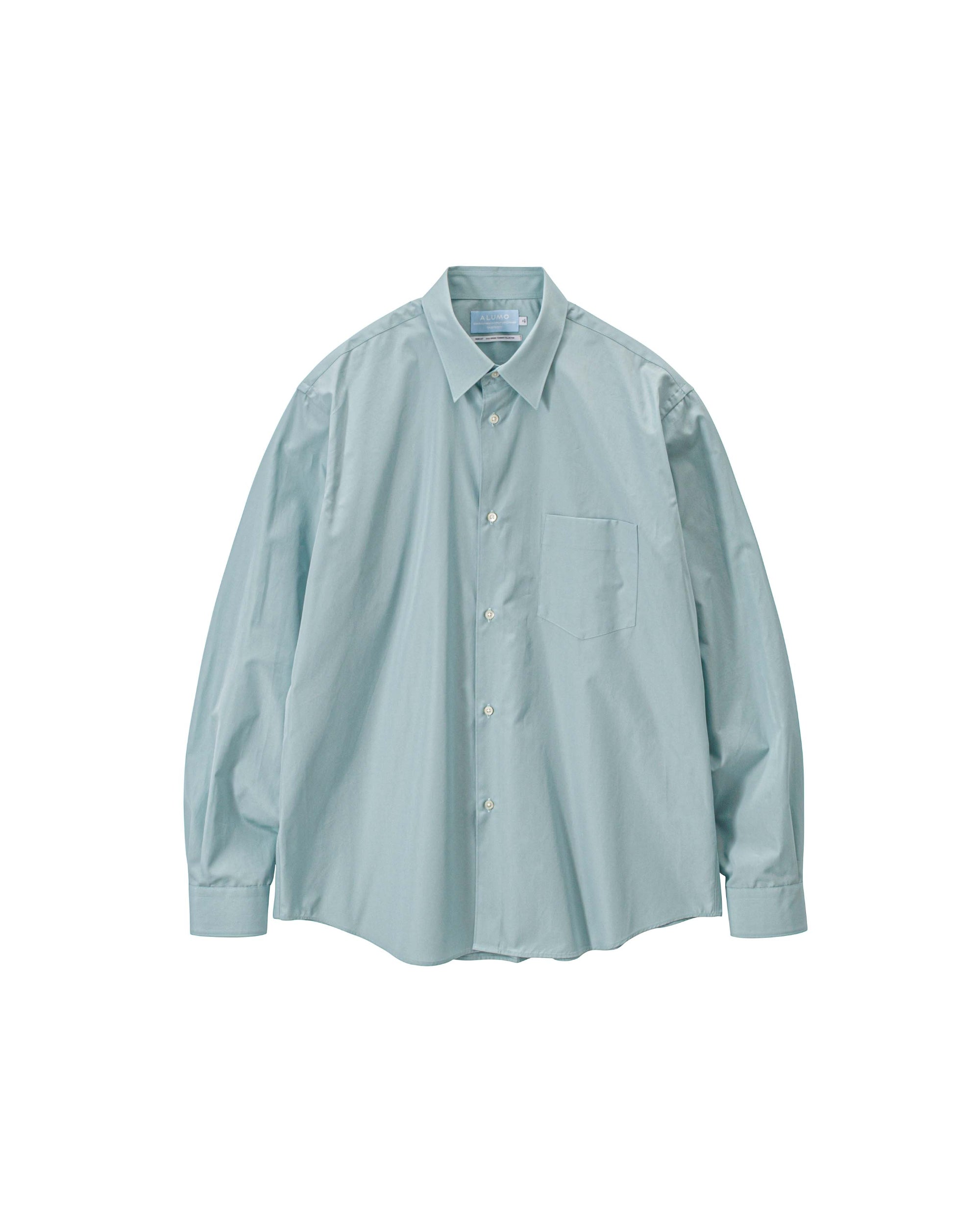 ALUMO for GP Regular Collar Shirt SMOKE BLUE – TIME AFTER TIME