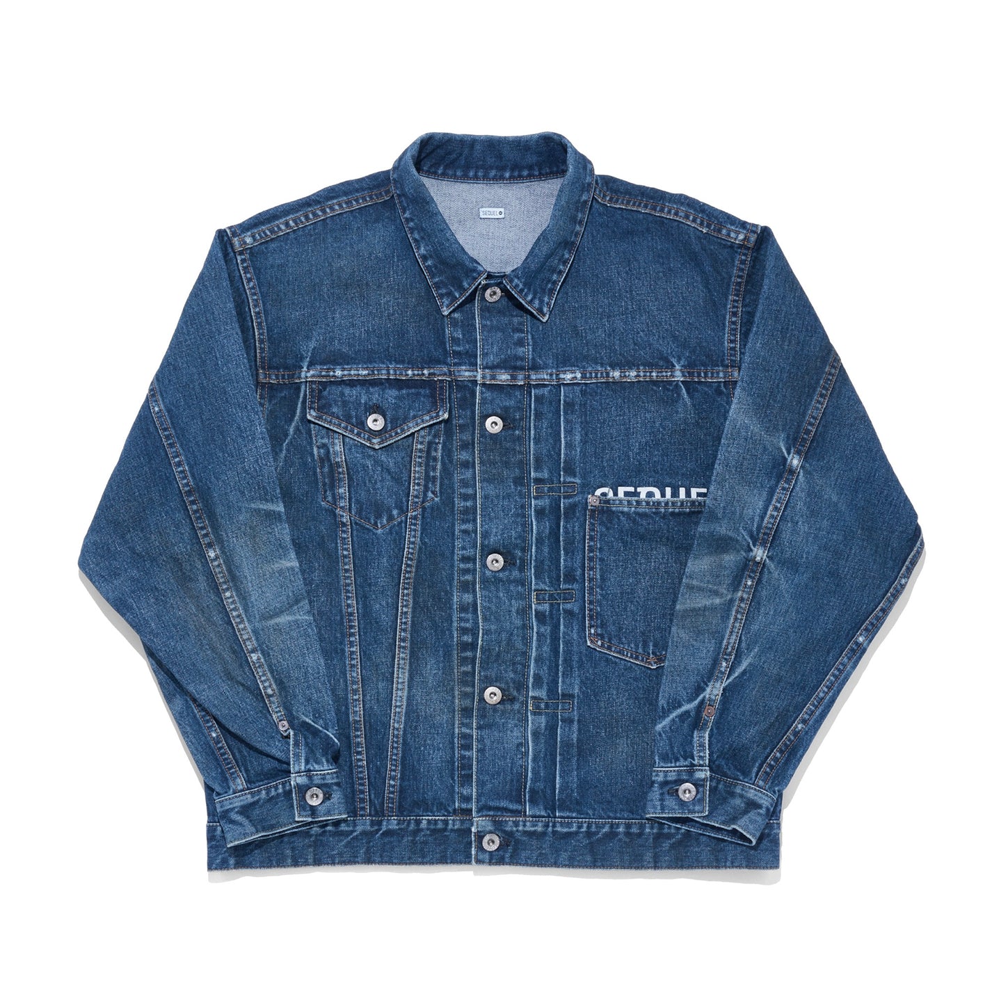 "FRAGMENT × SEQUEL" DENIM JACKET – TIME AFTER TIME